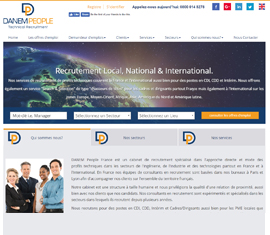 New Recruitment Website for Danem People - Technical Recruitment France